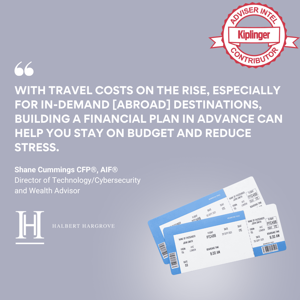 A Financial Planner's Guide to a Stress-Free International Travel